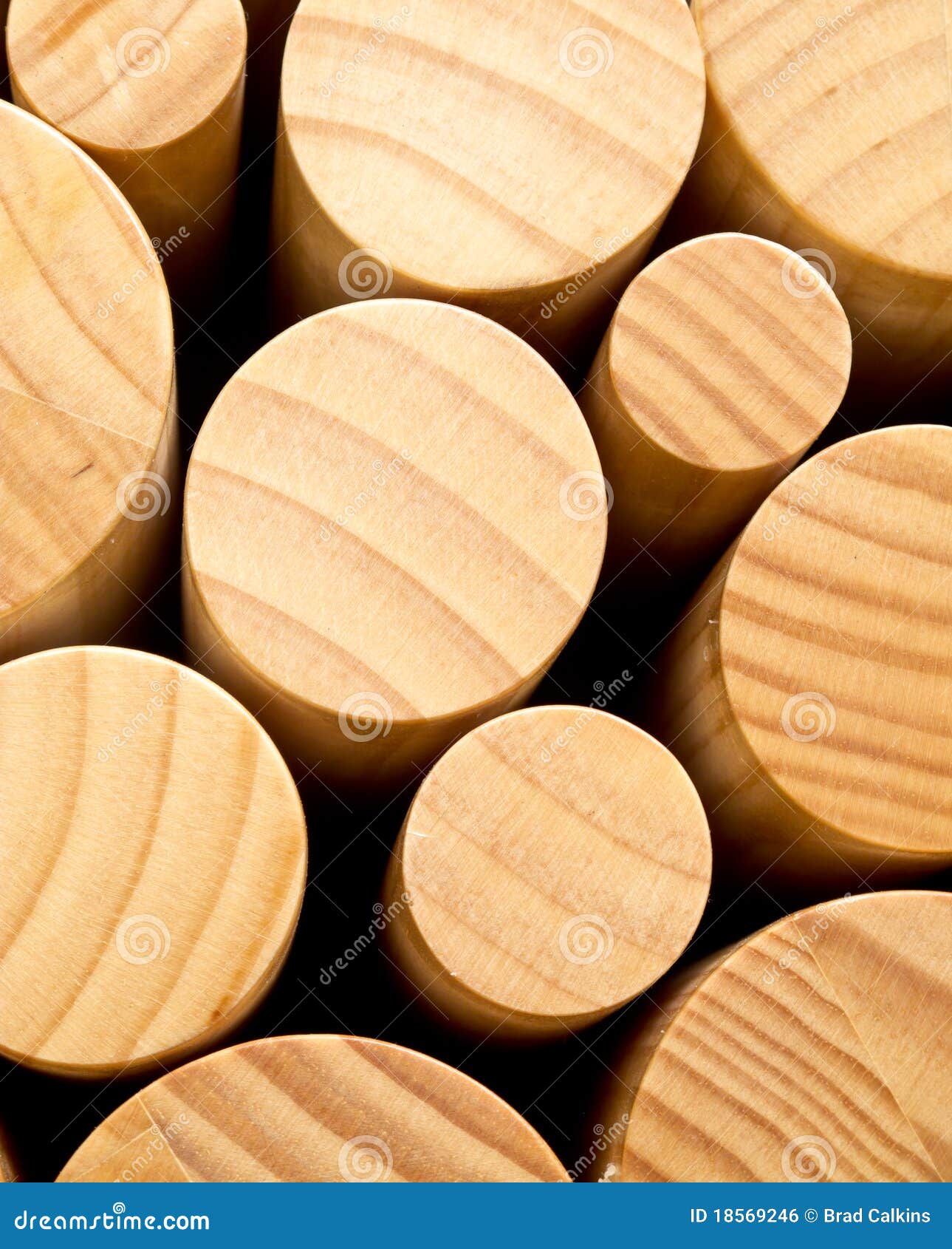 Rond hout stock foto. Image of ronde, korrel, achtergrond - 18569246