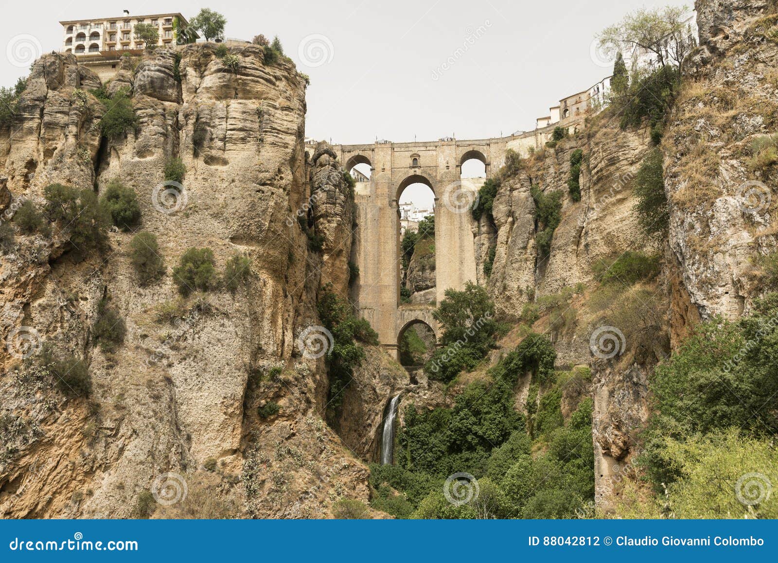 Ronda Andalucia, Spagna: Il Ponte Fotografia Stock - Immagine di ...