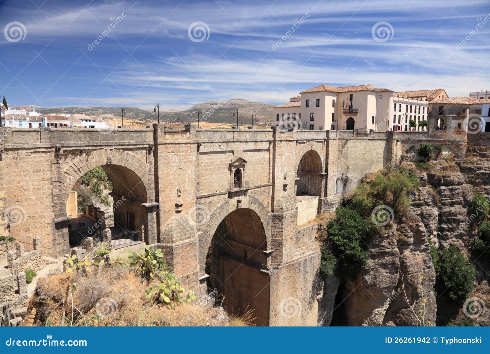 Ronda, Andalusia Spain stock photo. Image of ancient - 26261942
