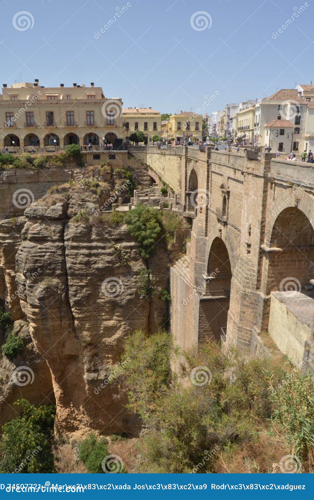 Ronda editorial photo. Image of tours, bridge, history - 74507721