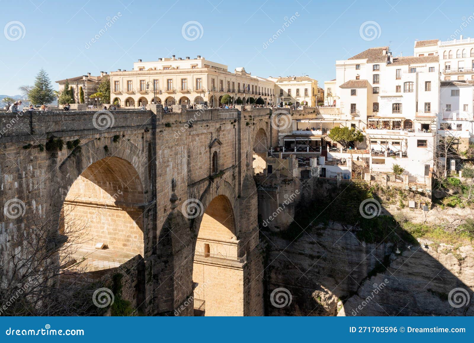 Ronda Colonial Town, Andalusia, Spain Editorial Photo - Image of ...