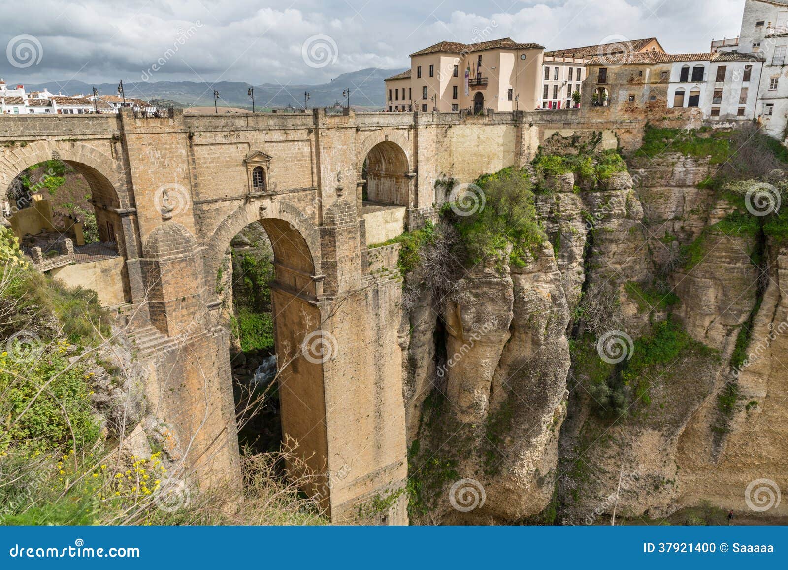 Ronda, Espagne photo stock. Image du rond, solénoïde - 37921400