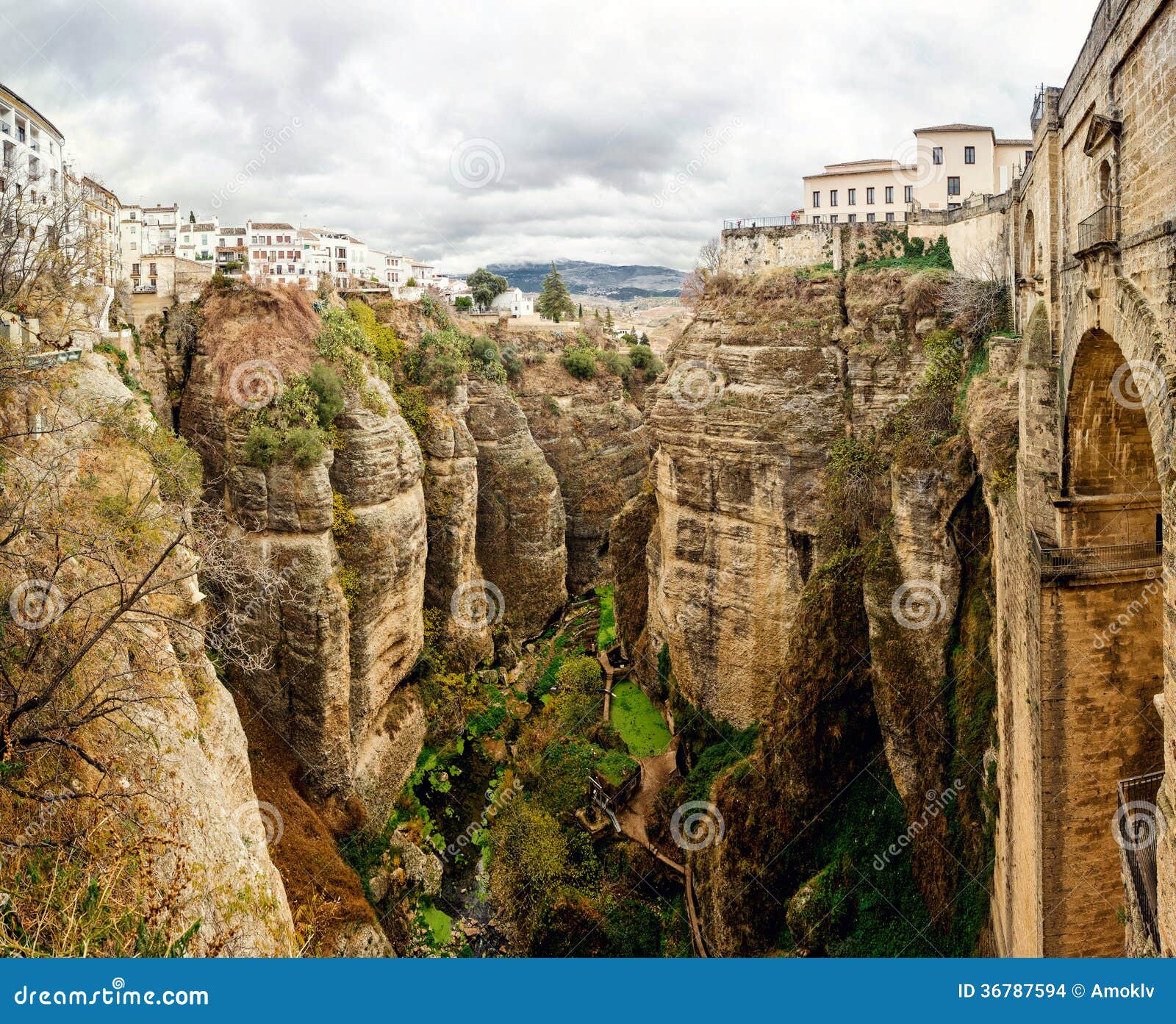 Ronda. Espanha foto de stock. Imagem de ponte, popular - 36787594