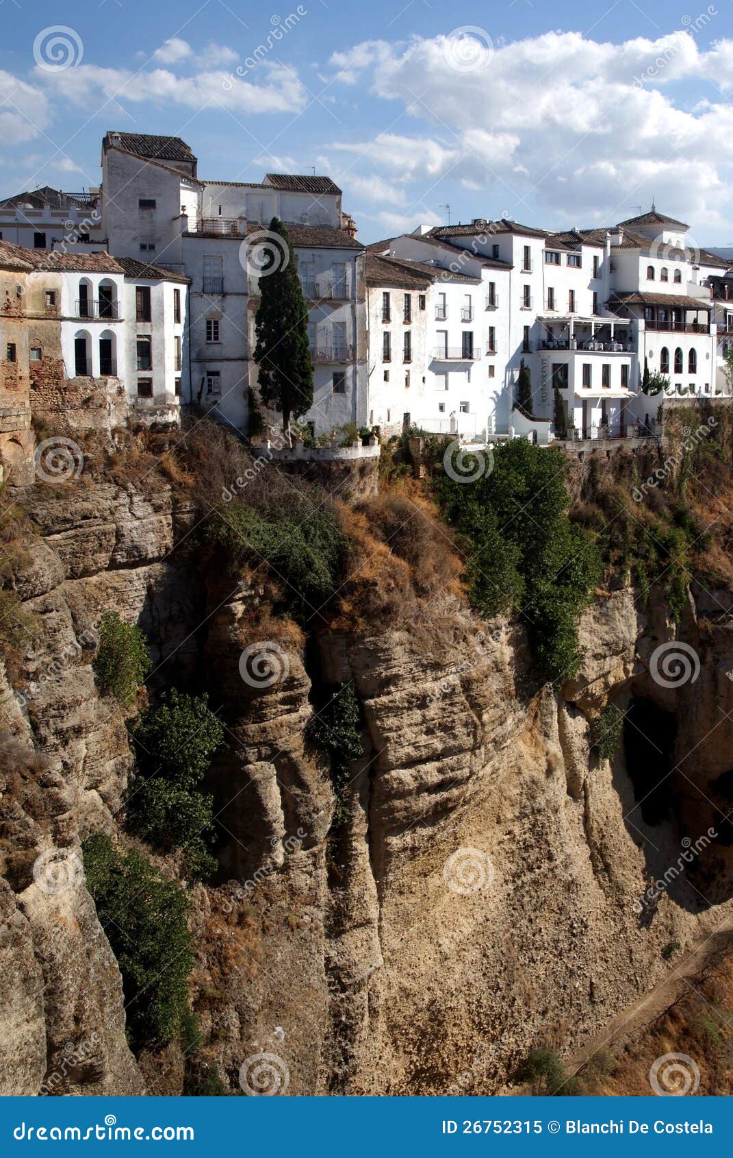 Ronda in Malaga, Spain stock image. Image of beauty, tourism - 26752315