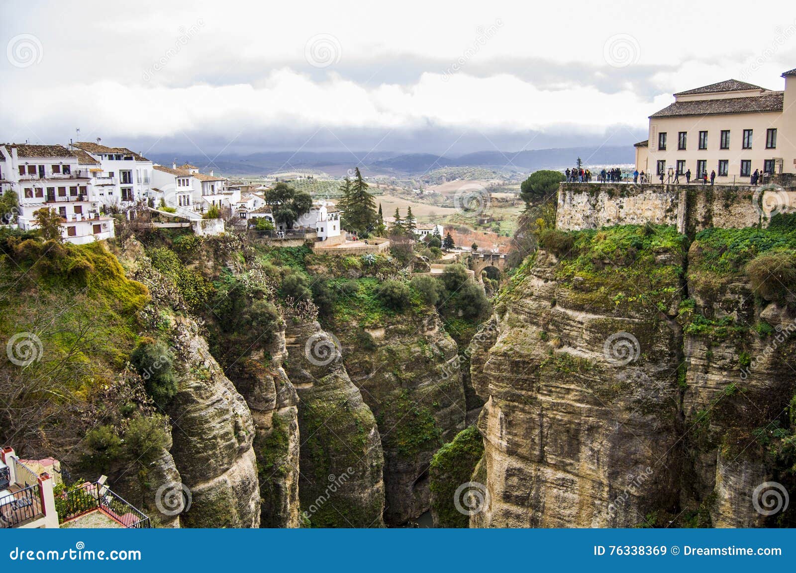 Ronda, Spain stock image. Image of bridge, european, malaga - 76338369