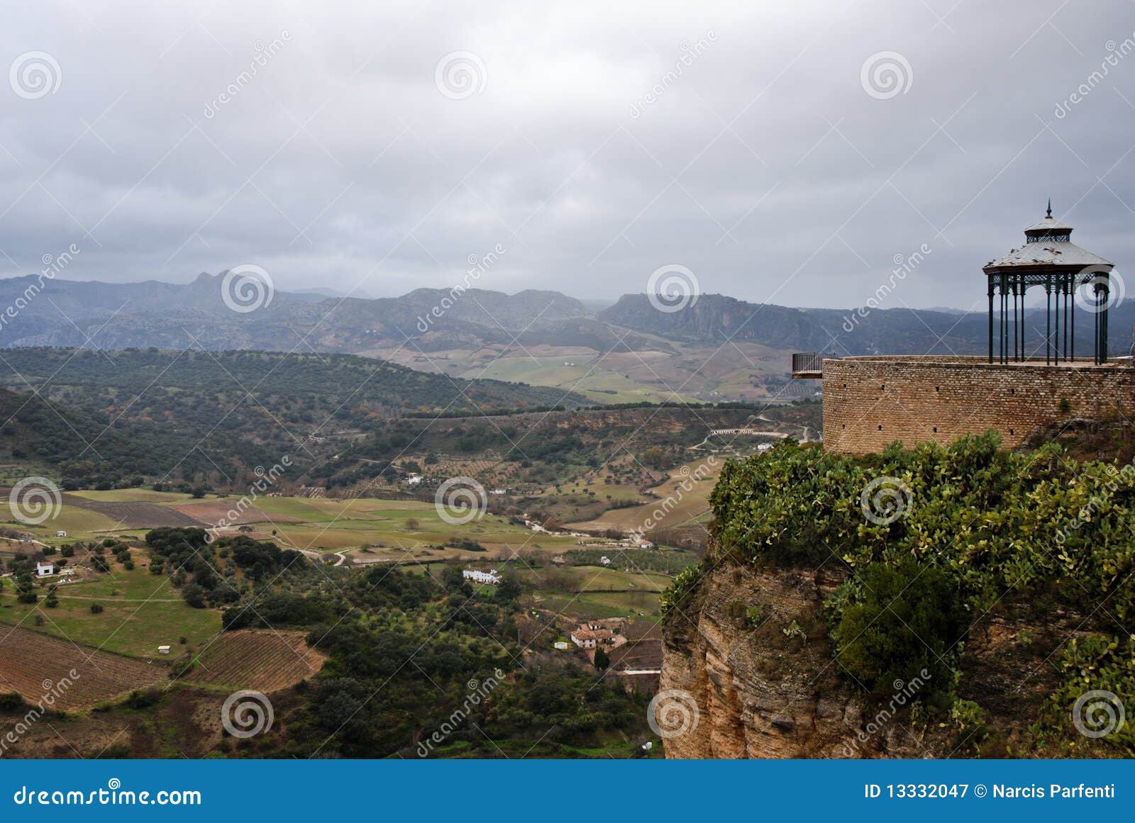 Ronda View stock image. Image of attraction, aqueduct - 13332047