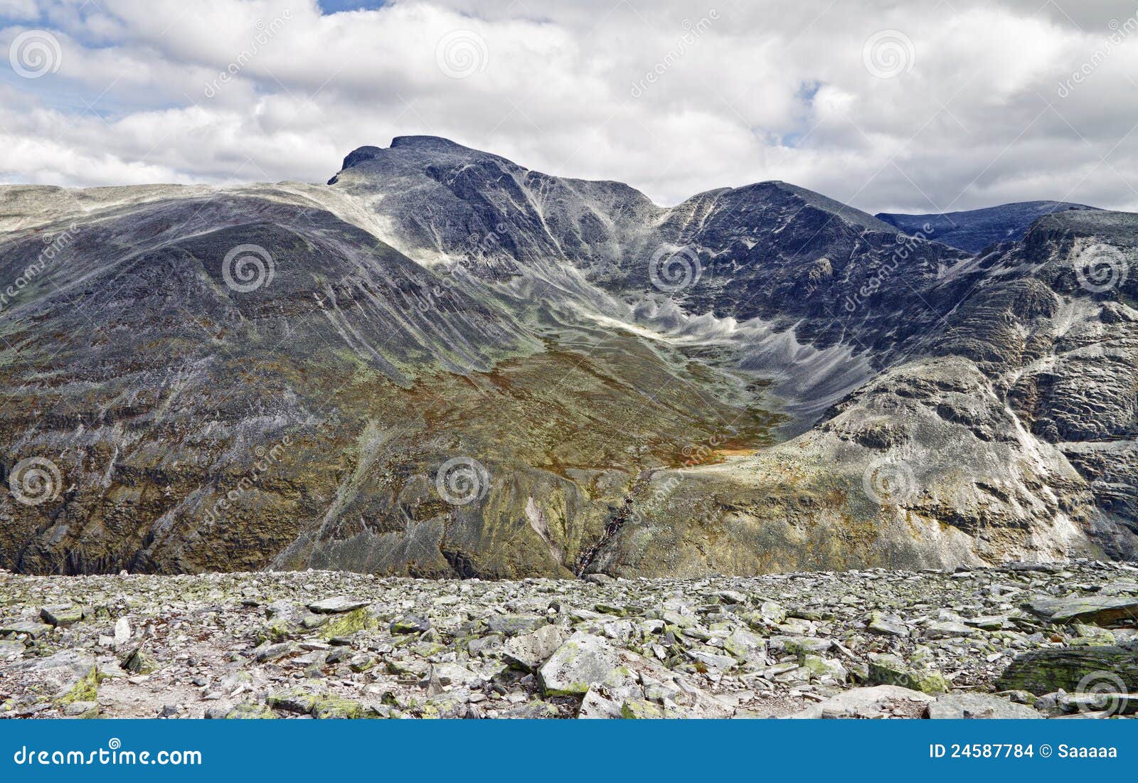 Rondane National Park, Norway Stock Photo - Image of tourism, cloud ...