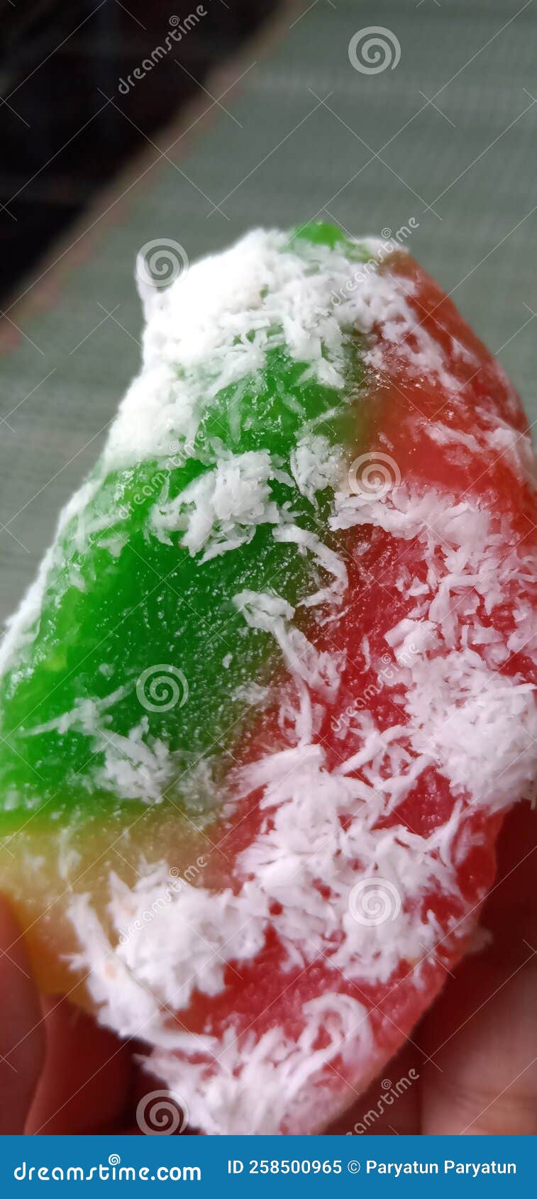 Rondo Gulung stock image. Image of gulung, food, coconut - 258500965