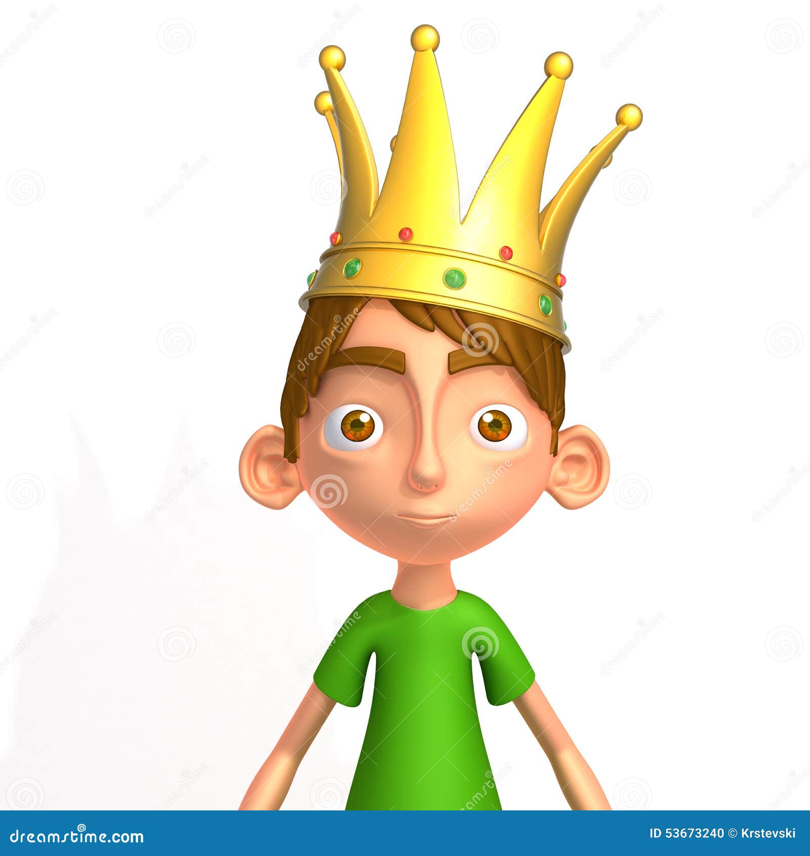Funny King, Queen, Princess Crown. Royal Symbol Royalty-Free ...