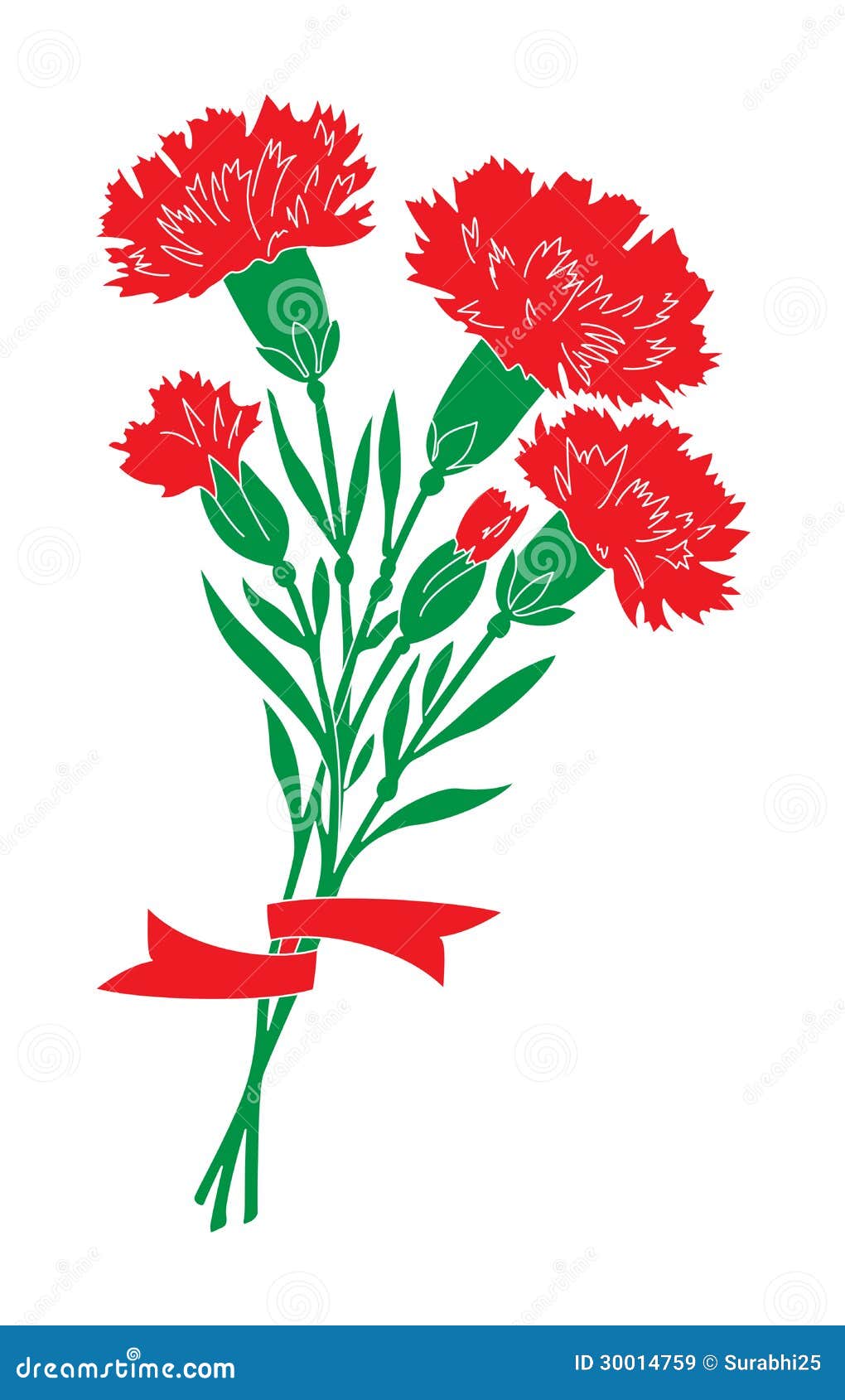 Anjers vector illustratie. Illustration of groen, naughty - 30014759