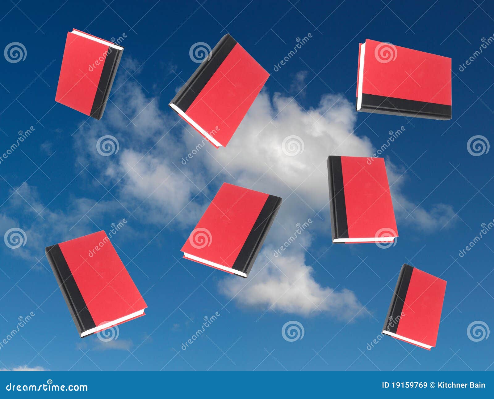 Rood Boek stock afbeelding. Image of onderwijs, schoon - 19159769