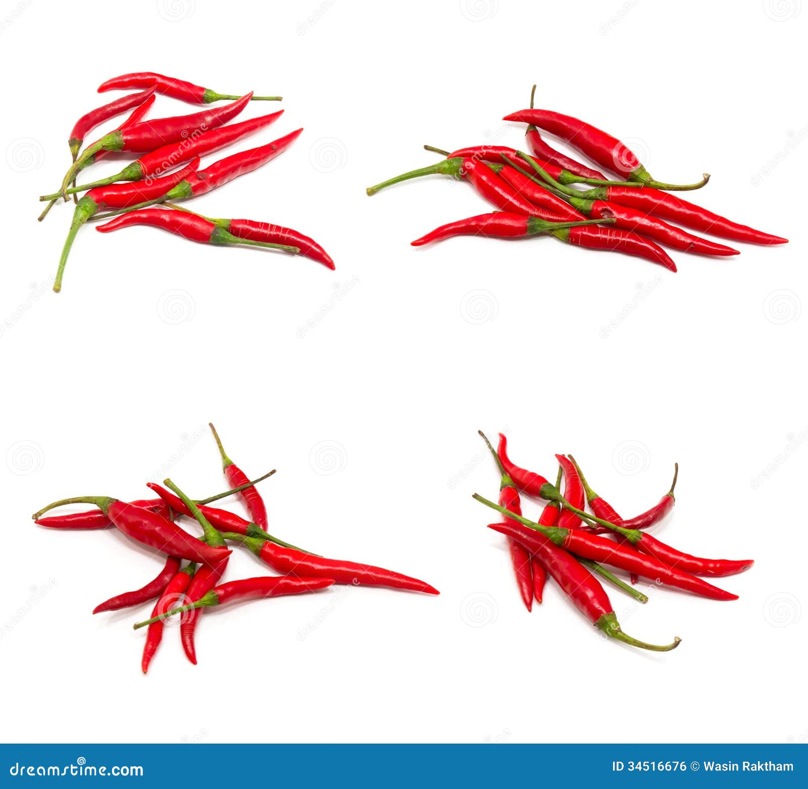 Rood Chili Pepper stock foto. Image of geïsoleerd, gezond - 34516676