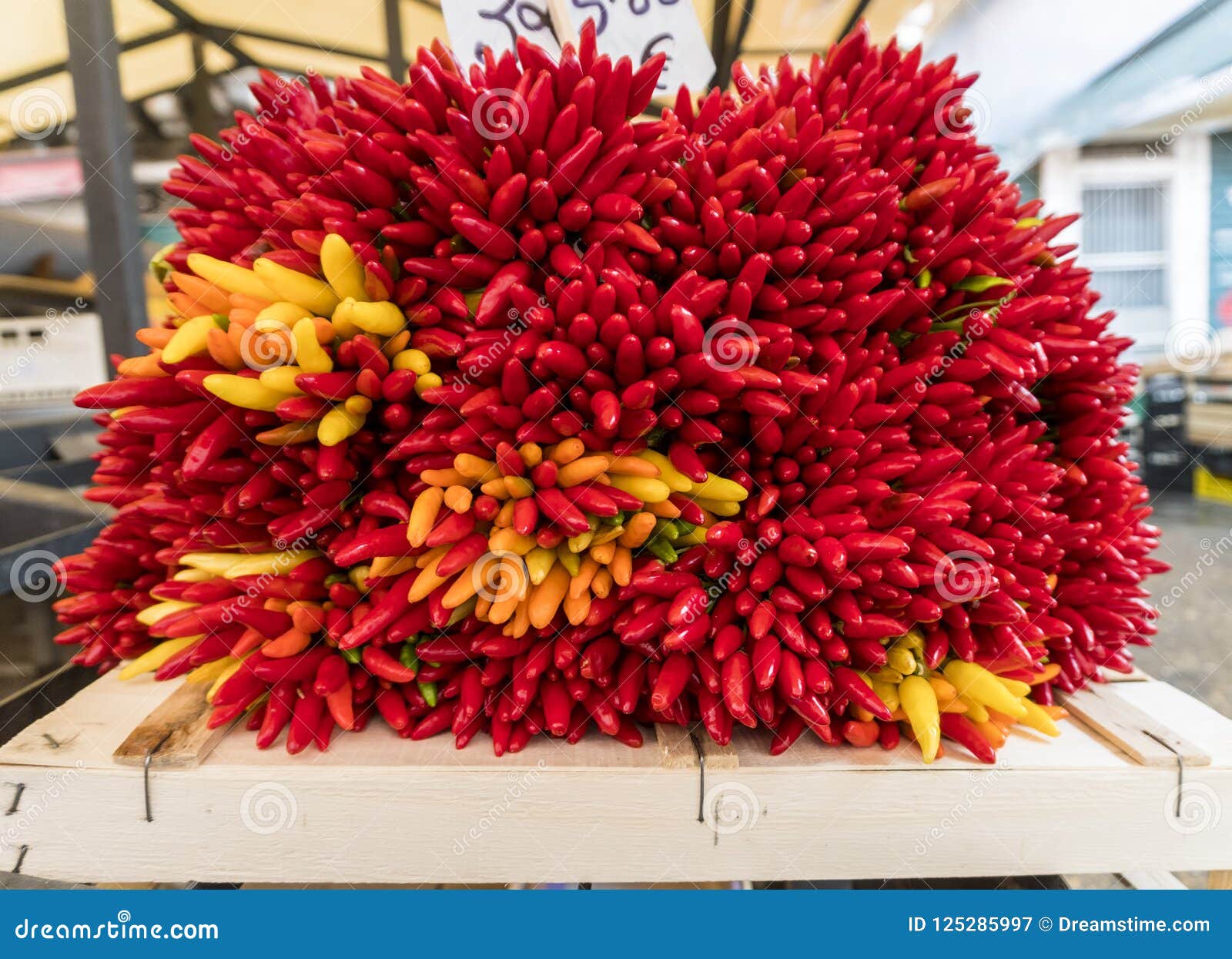 Rood Die Hongaarse Paprika Branden Stock Afbeelding - Image of ...