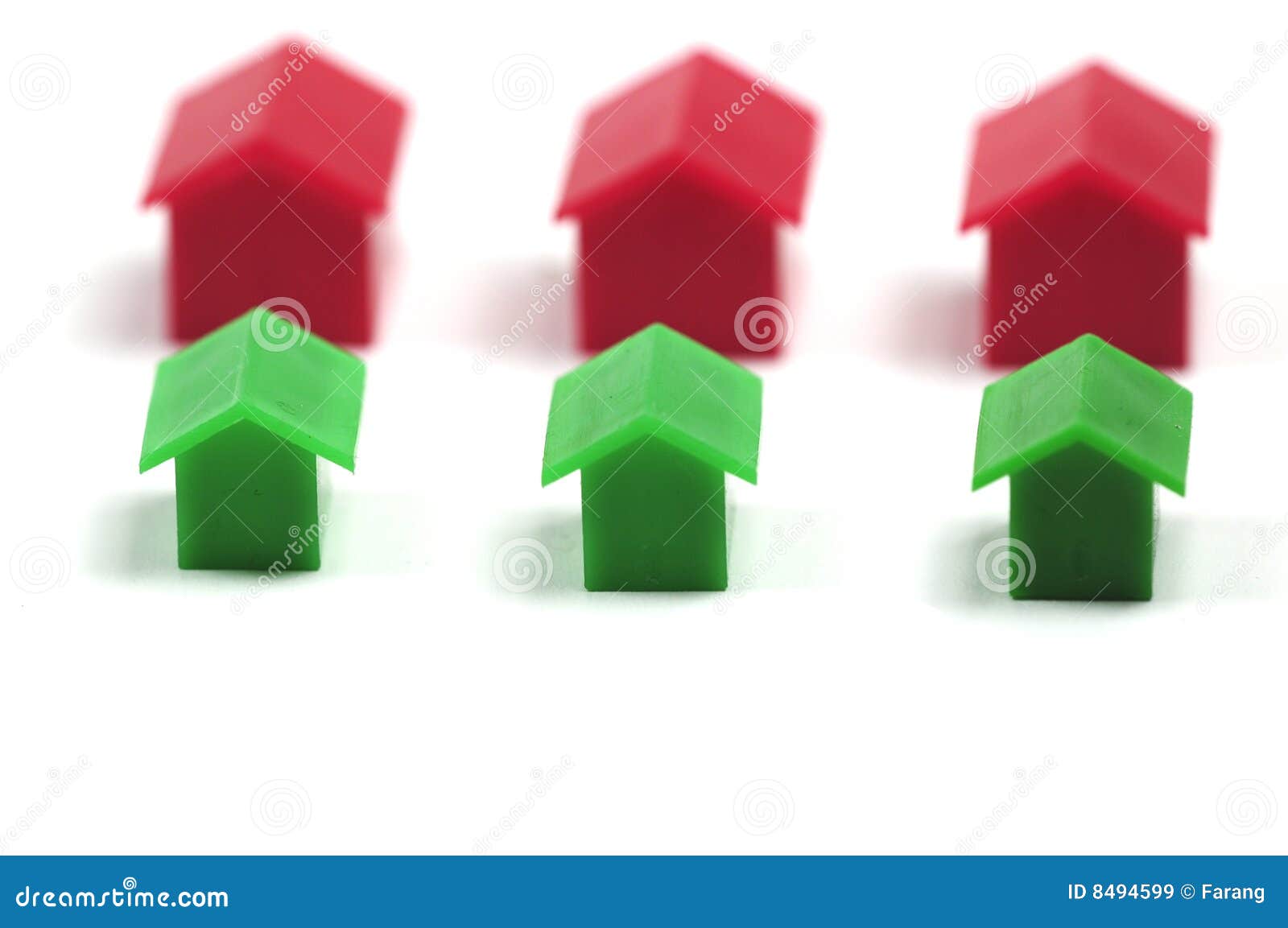 Rood en groen stock afbeelding. Image of kleurrijk, klein - 8494599