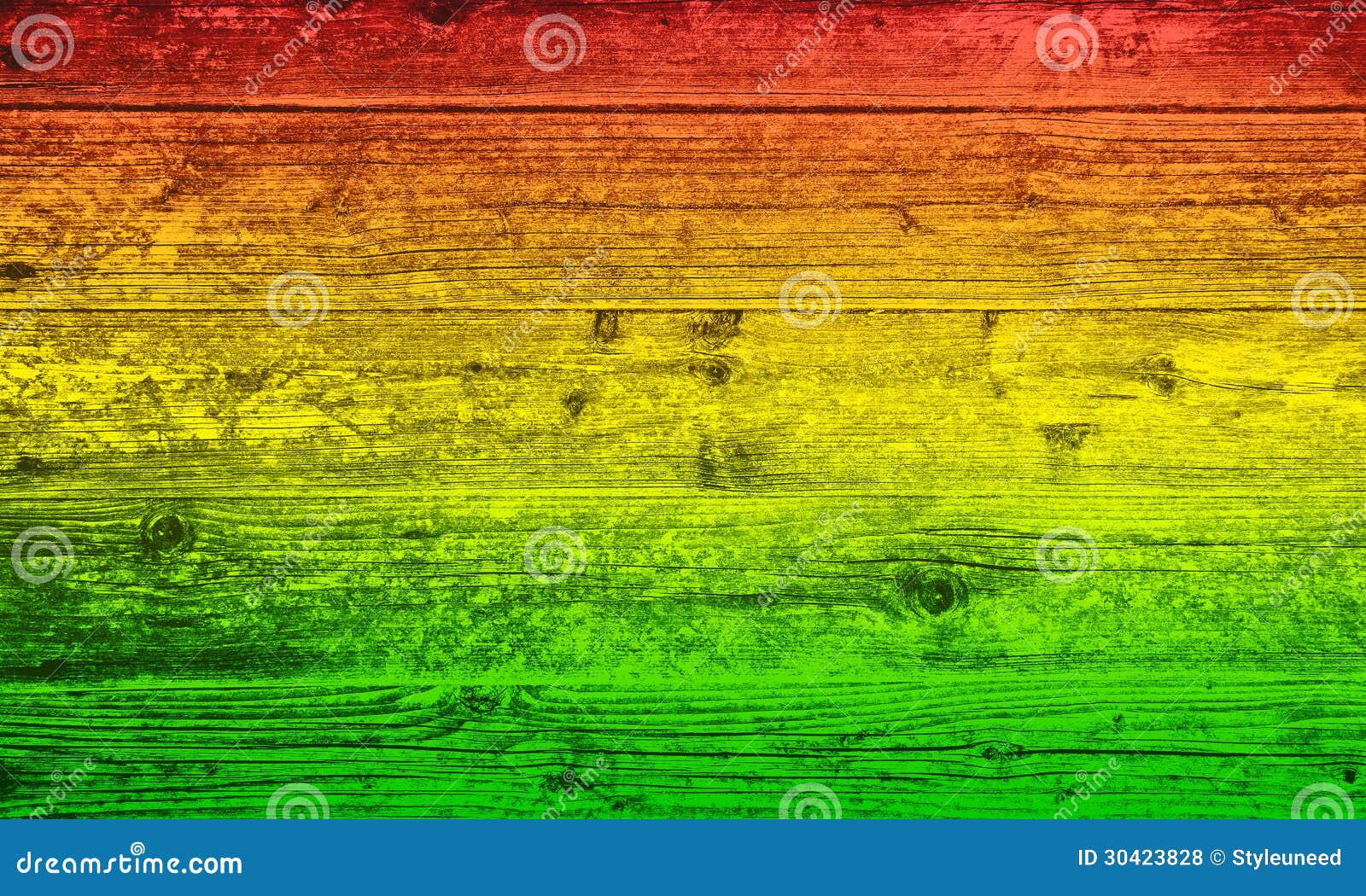 Rood geel en groen hout stock foto. Image of plank, textuur - 30423828