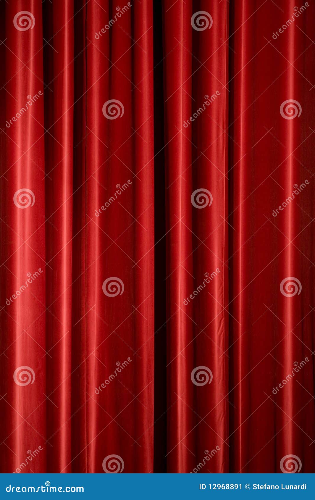 Rood Gordijn stock afbeelding. Image of theatraal, concepten - 12968891