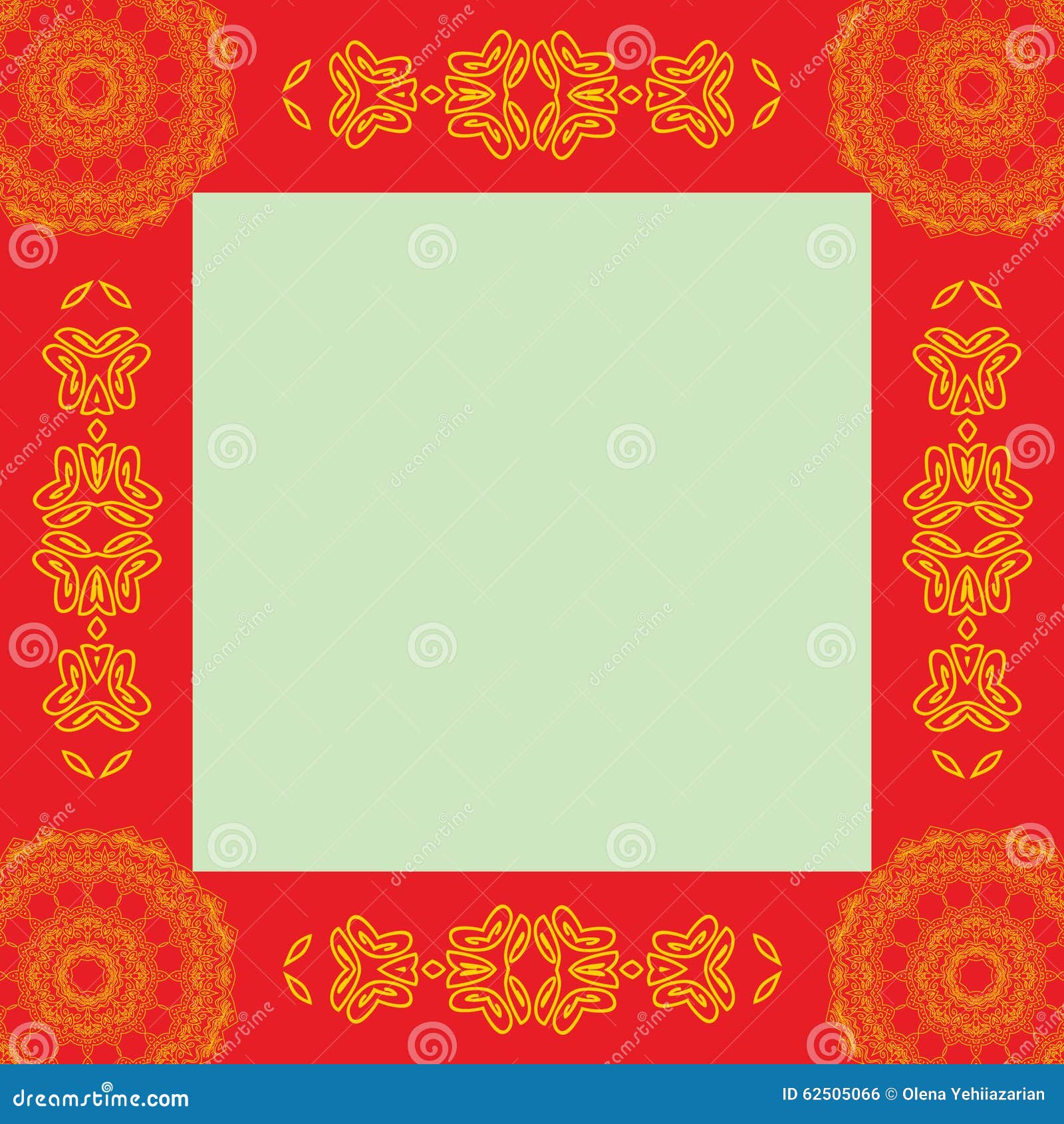 Rood kader vector illustratie. Illustration of uitnodiging - 62505066