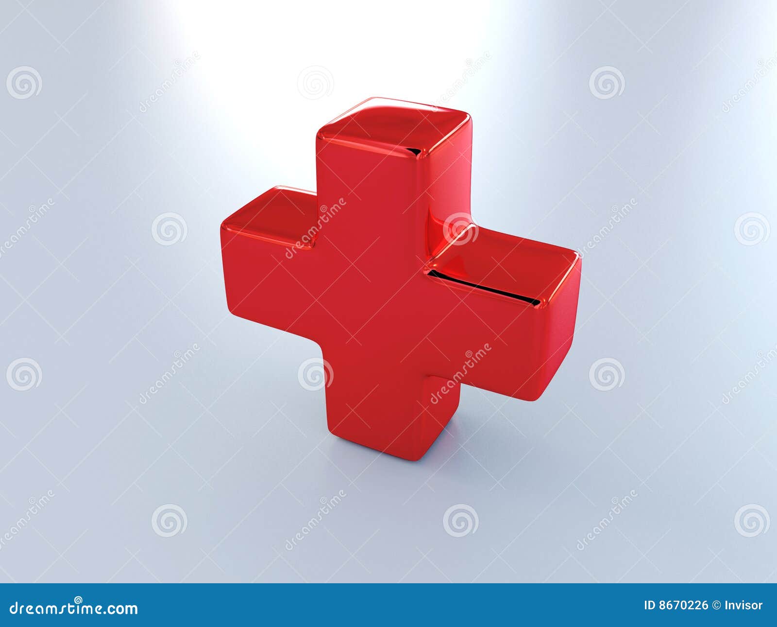 Rood kruis stock illustratie. Illustration of eerst, medisch - 8670226