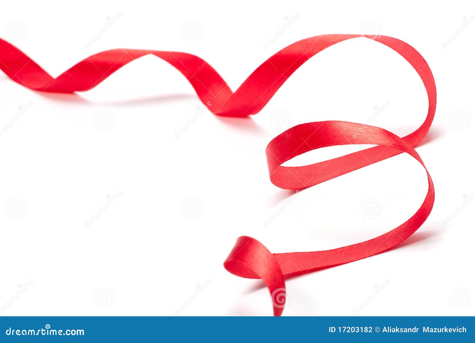 Rood lint stock foto. Image of geïsoleerd, rood, gebeurtenis - 17203182