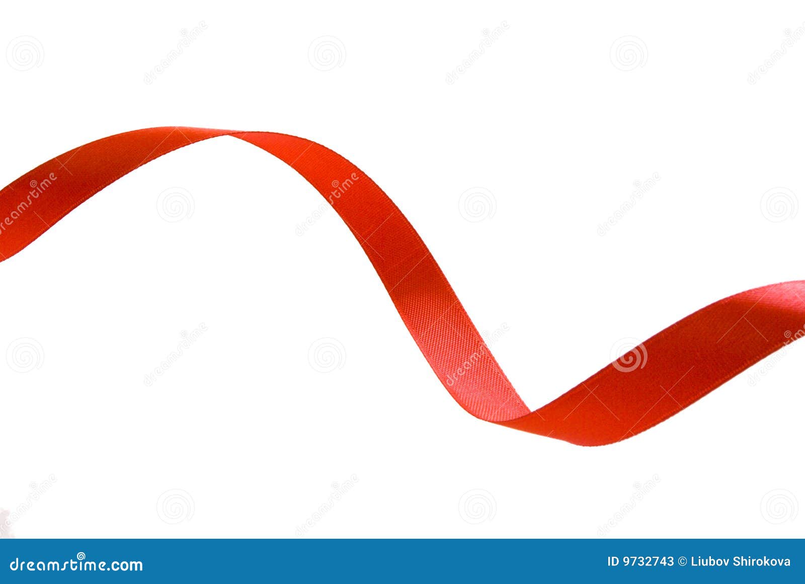 Rood lint stock afbeelding. Image of viering, enkelvoudig - 9732743