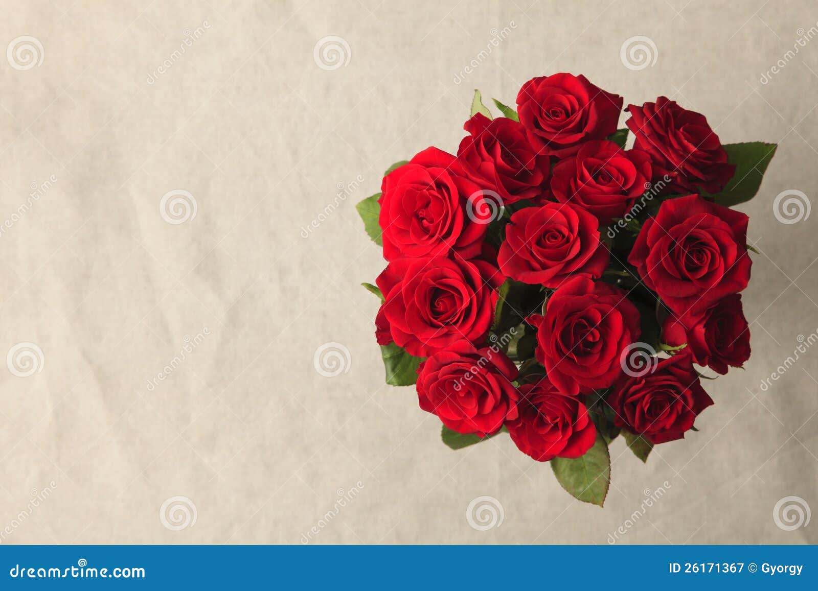 Rood nam boeket toe stock afbeelding. Image of verjaardag - 26171367