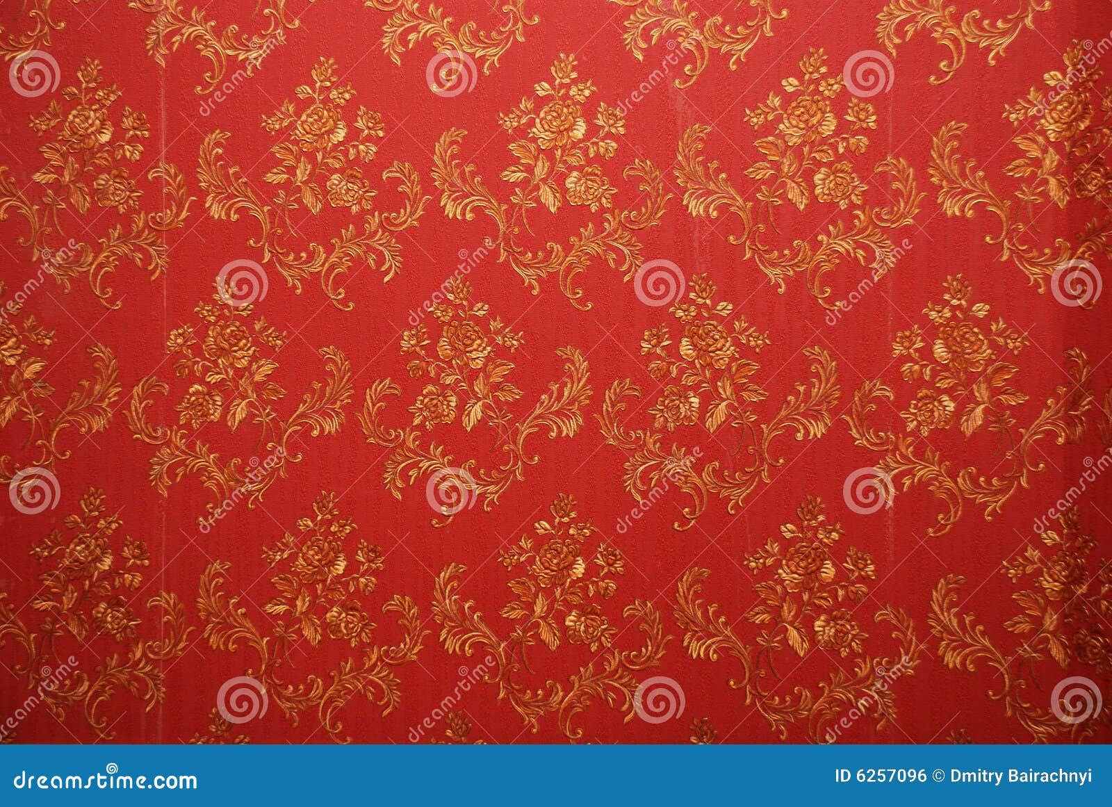 Rood oud behang stock foto. Image of rood, textiel, tapijtwerk - 6257096