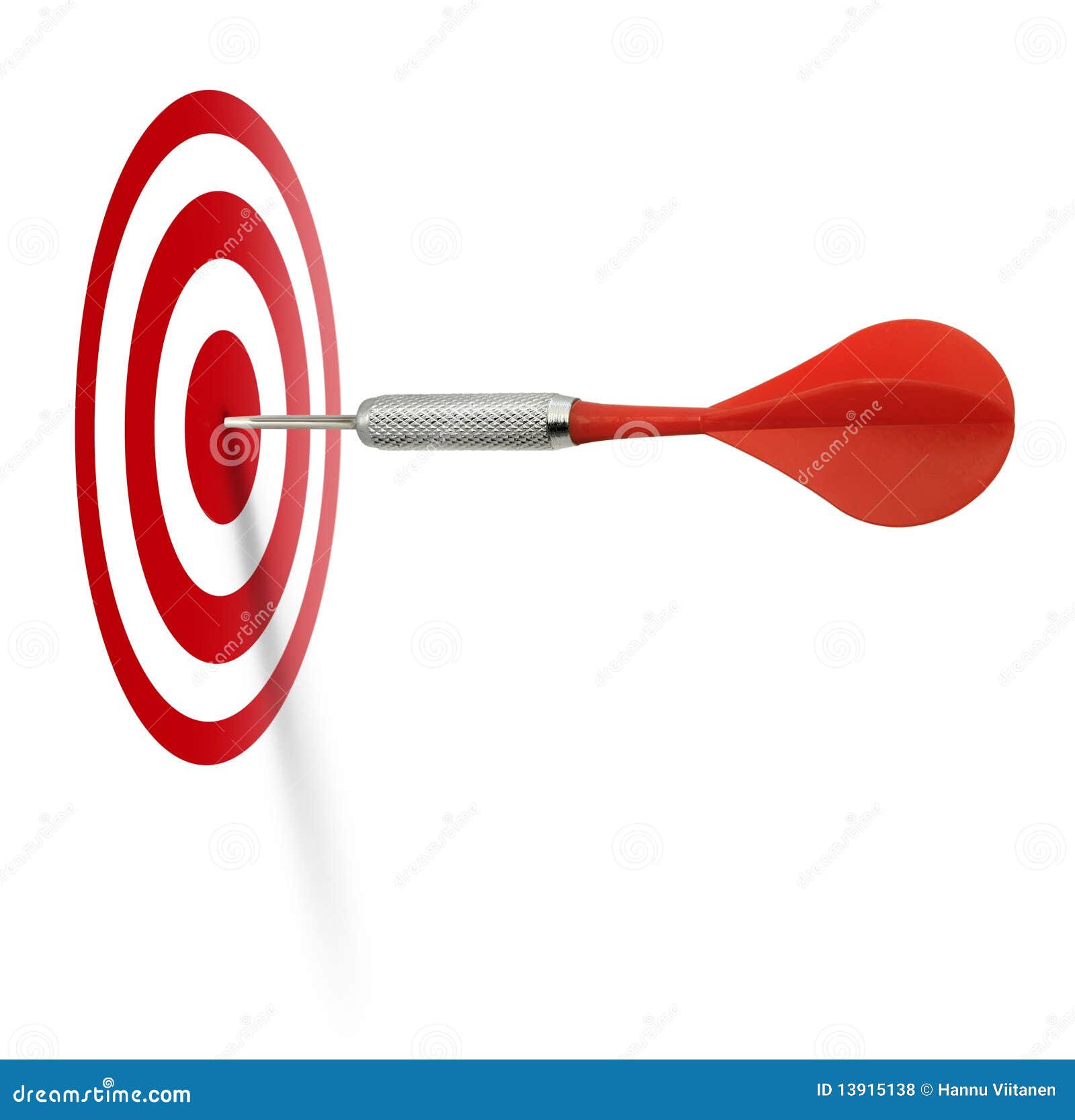 Rood Pijltje Dat Doel Raakt Stock Foto - Image of concurrentie, centrum ...