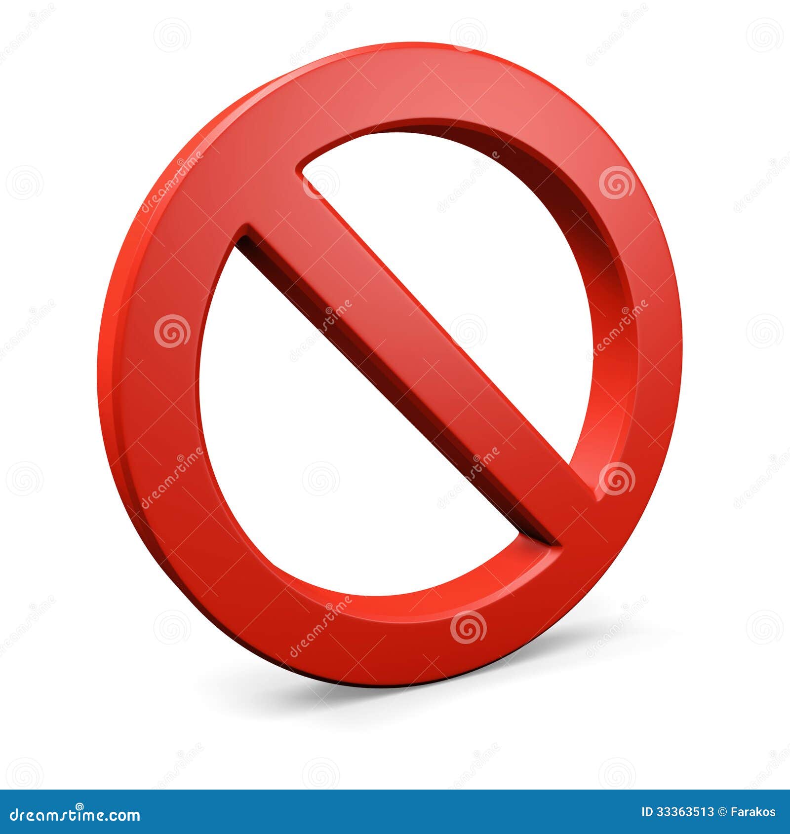 Rood Rond Verboden Symbool 2 Stock Illustratie - Illustration of ...