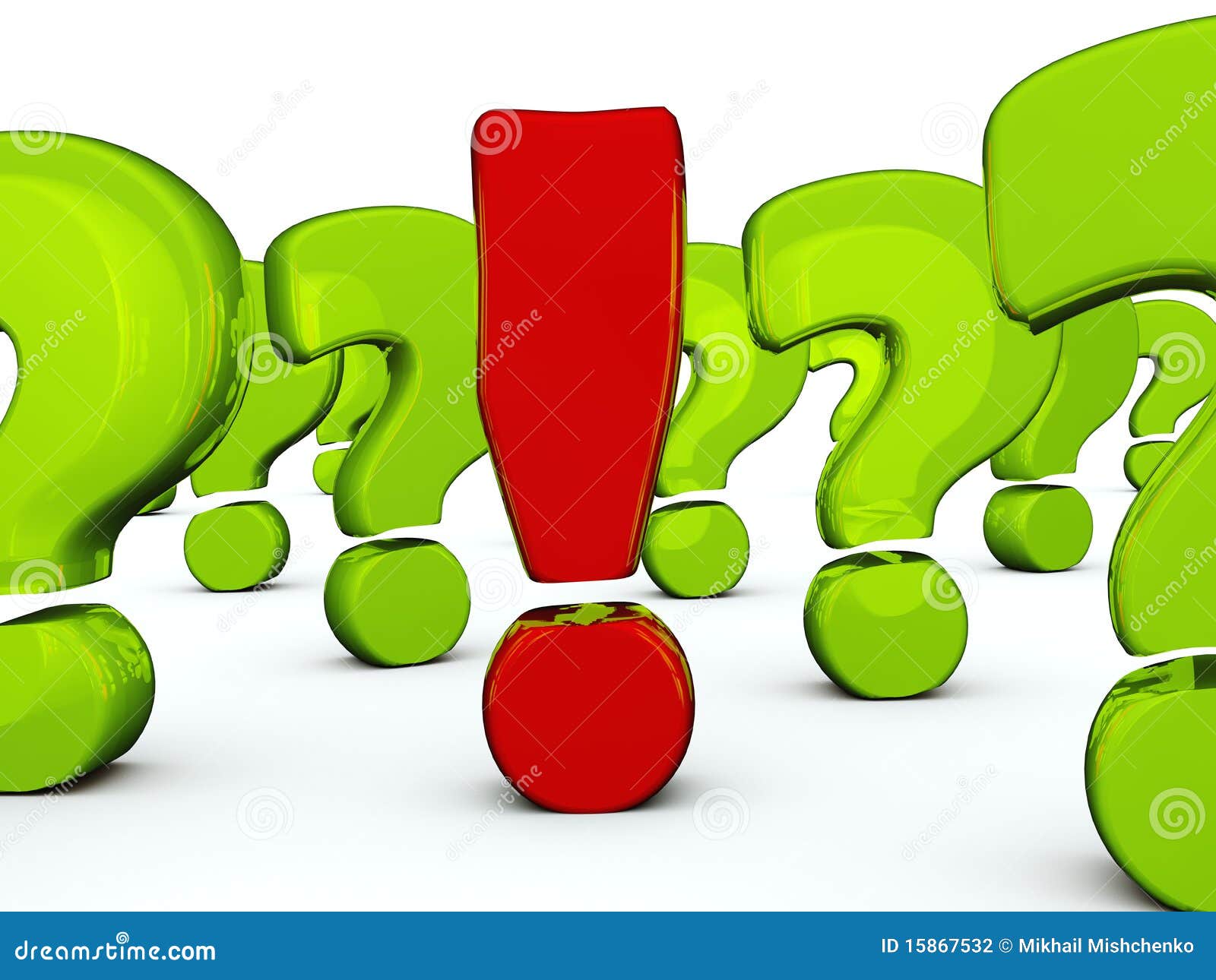 Rood uitroepteken stock illustratie. Illustration of glanzend - 15867532