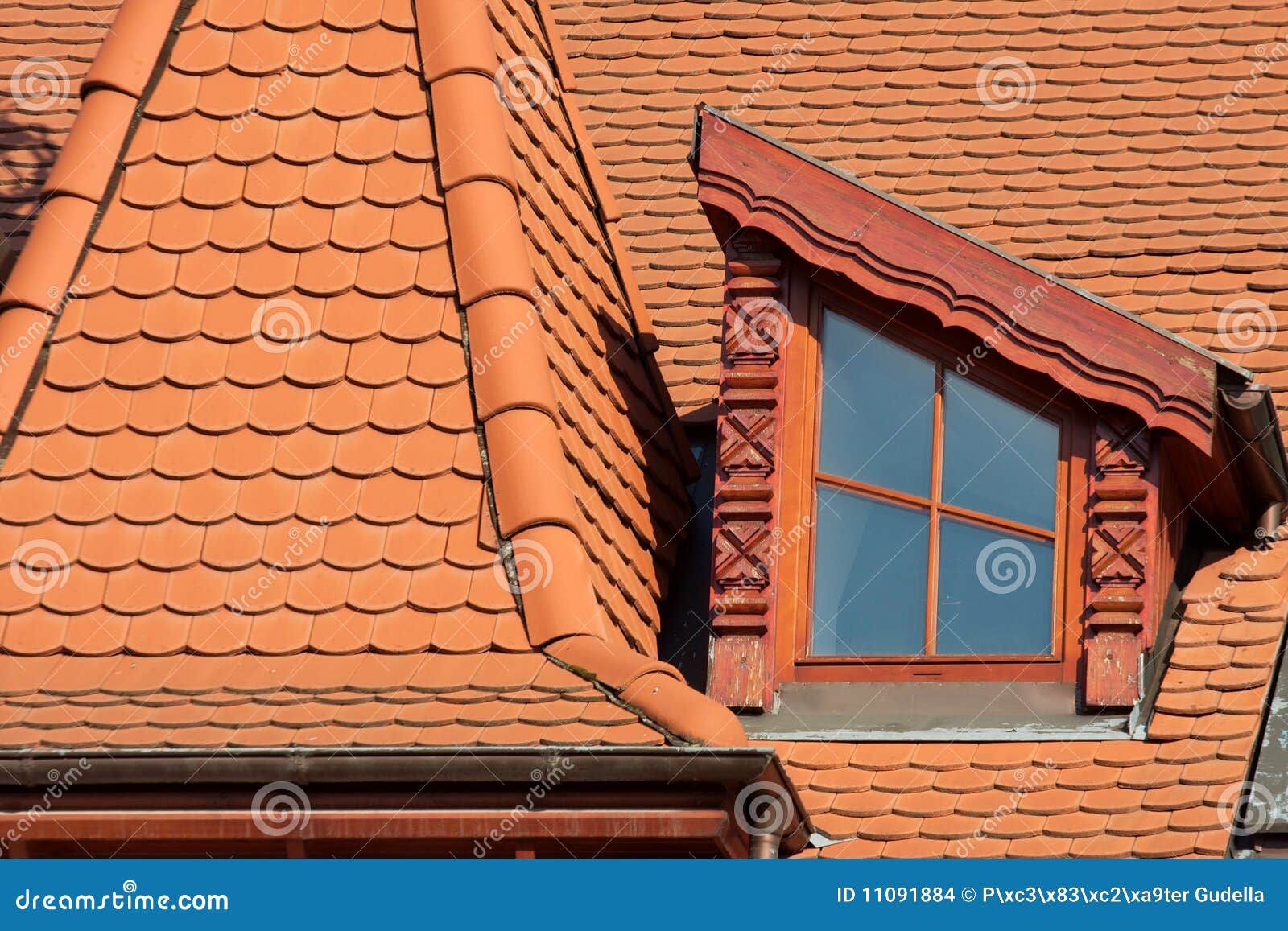 Roof stock photo. Image of exterior, europe, housing - 11091884