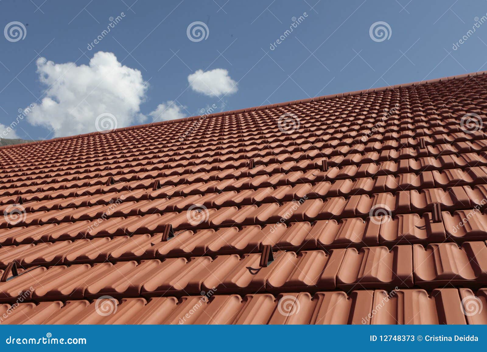 Roof stock image. Image of casing, features, pieces, climate - 12748373