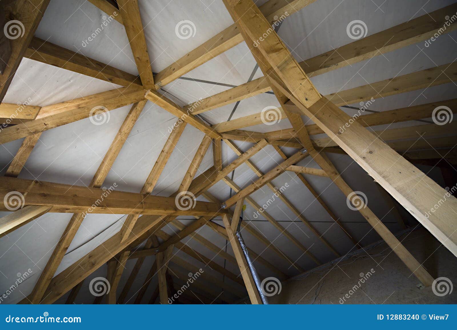 Roof Beams Royalty-Free Stock Image | CartoonDealer.com #12883240