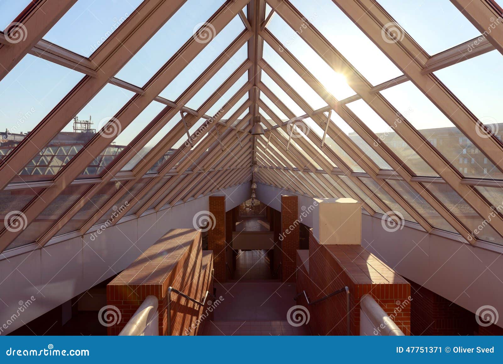 Roof of buliding stock image. Image of design, futuristic - 47751371