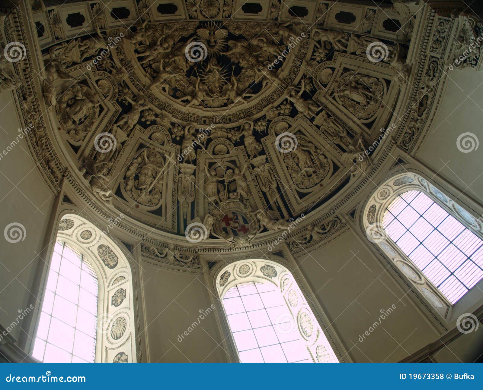 The Roof in the Cathedral of Saint Peter Stock Photo - Image of trier ...
