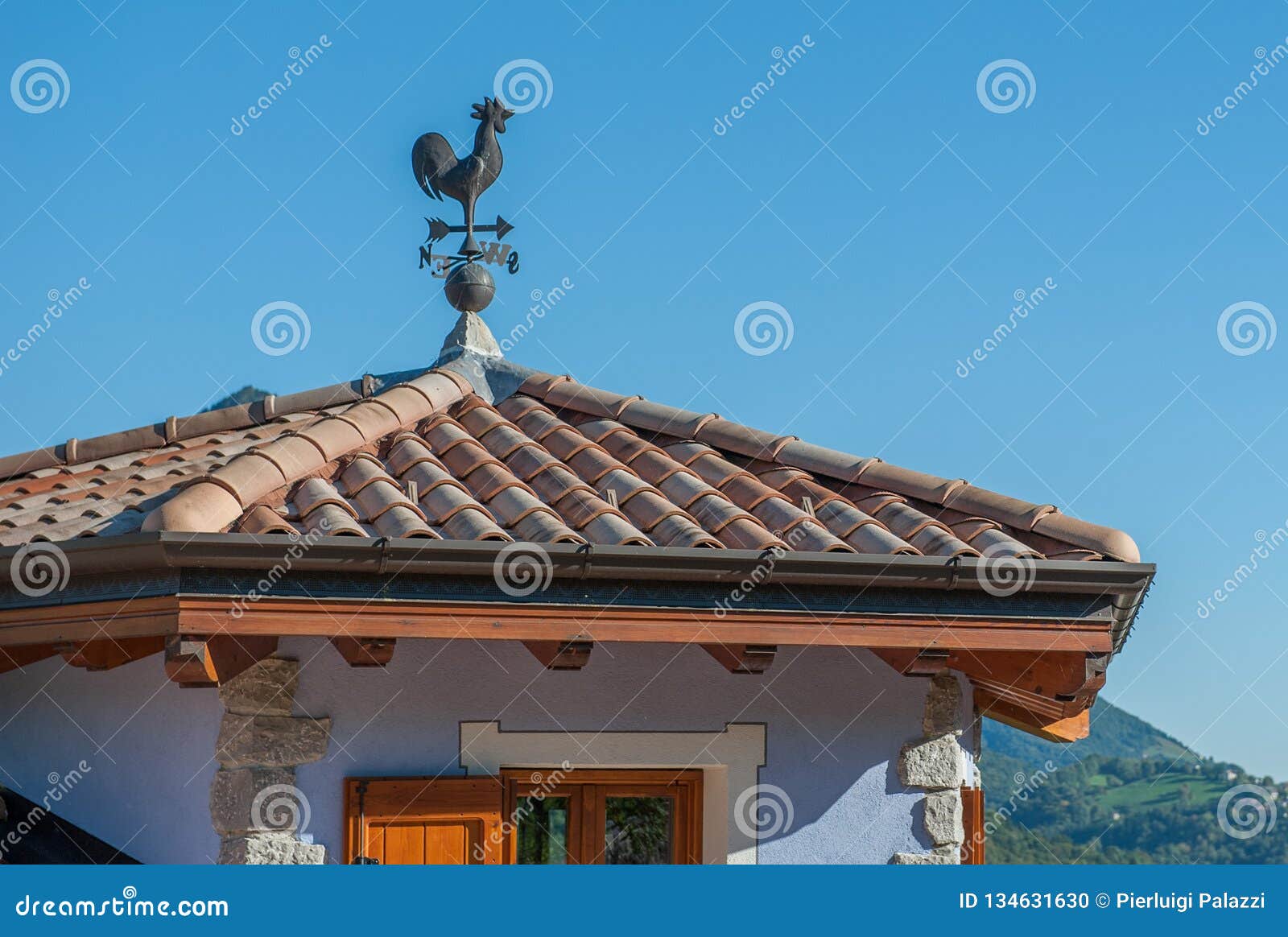 Roofing tiles stock photo. Image of breezy, navigation - 134631630
