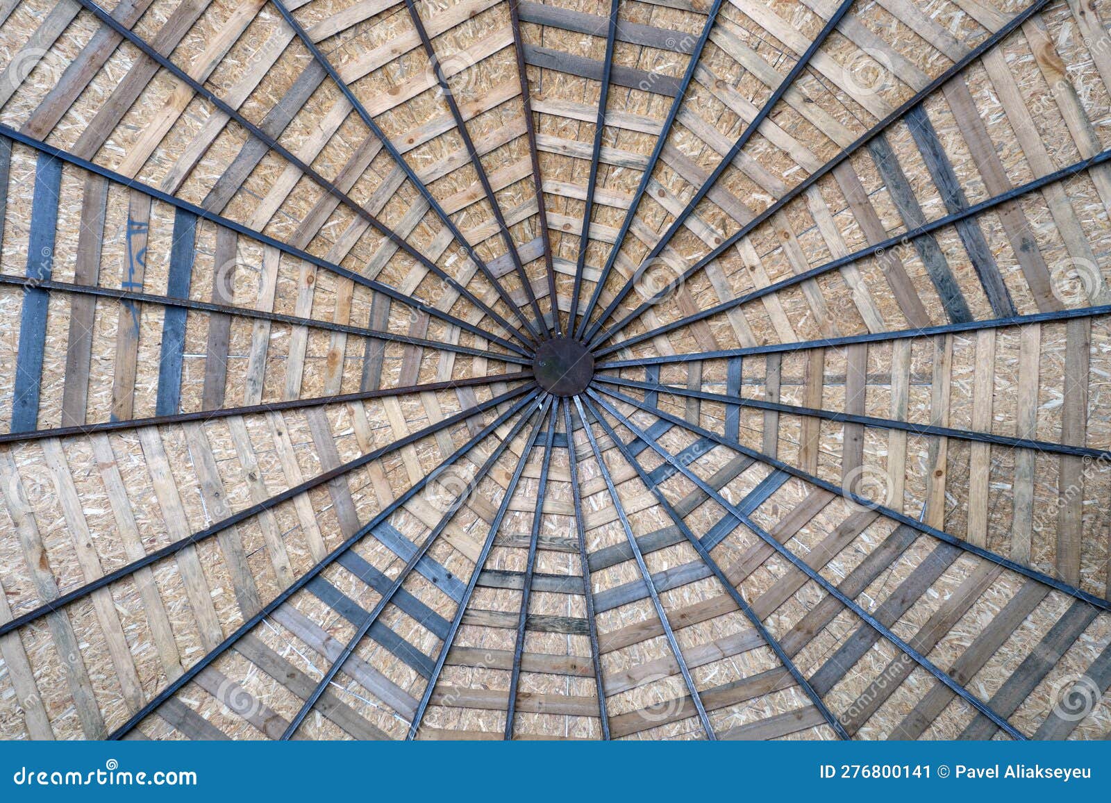 Roof construction frame stock image. Image of wooden - 276800141