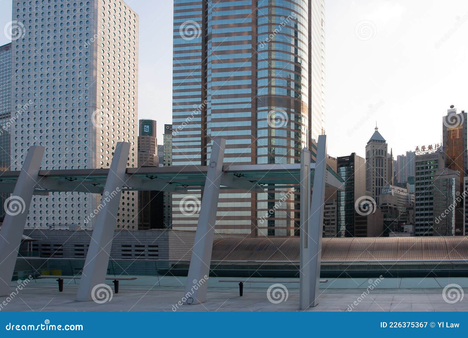 The Roof Courtyard at the Top of IFC Mall 19 Nov 2005 Editorial ...