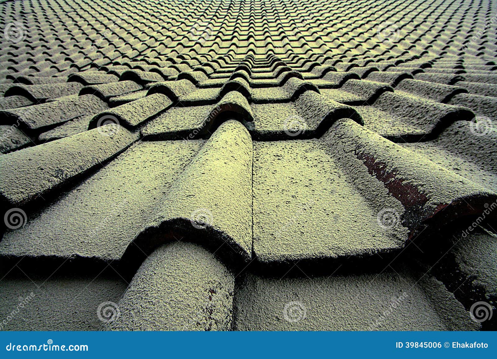 Roof Covered with Volcanic Ash Stock Photo - Image of outdoor, vulcanic ...
