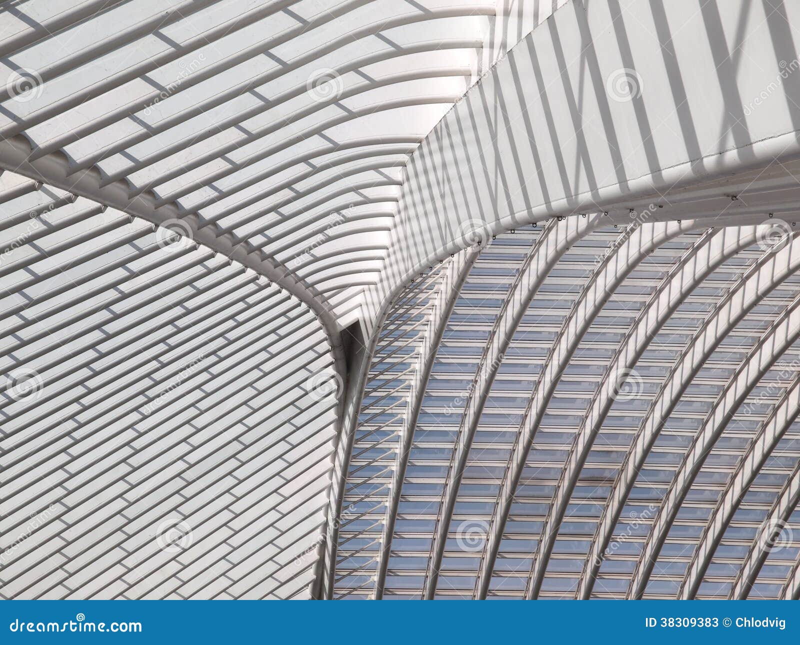 Roof Detail of Modern Architecture Editorial Stock Photo - Image of ...