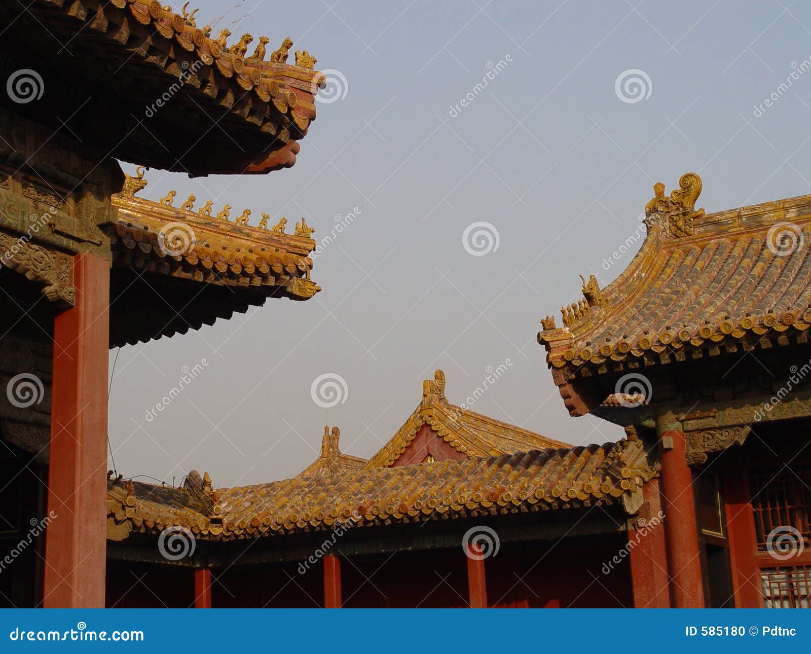 Roof details stock photo. Image of emperor, building, communist - 585180