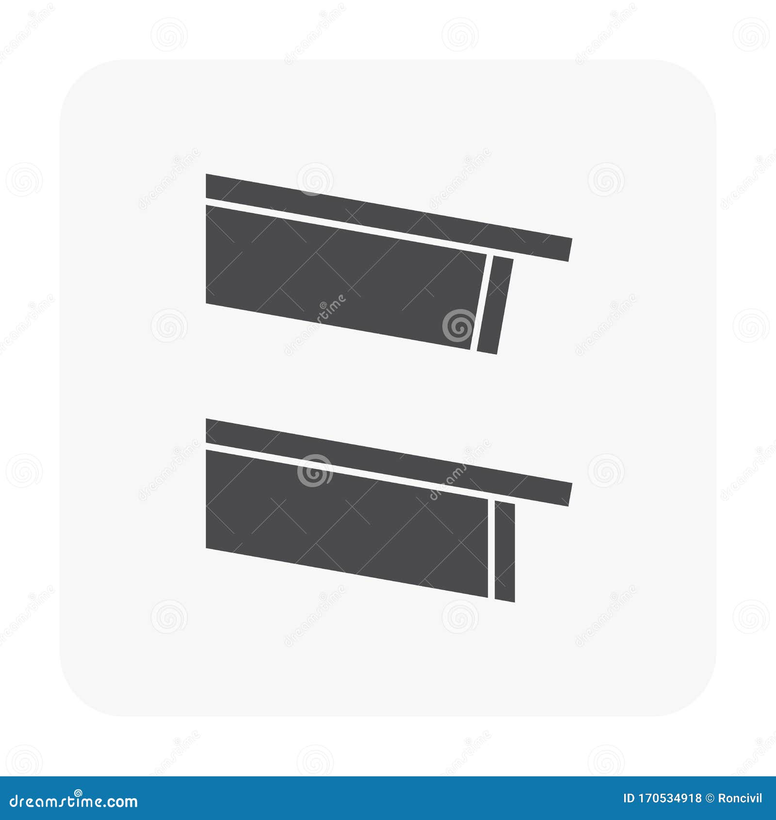 Roof eave icon stock vector. Illustration of exterior - 170534918