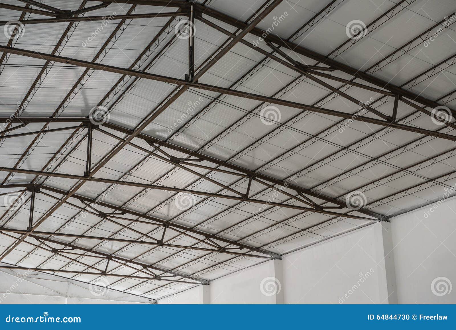 Roof of a factory stock photo. Image of business, light - 64844730