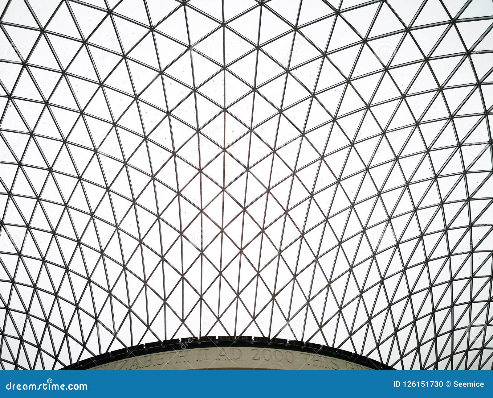 The Roof of the First Floor of British Museum. Editorial Image - Image ...