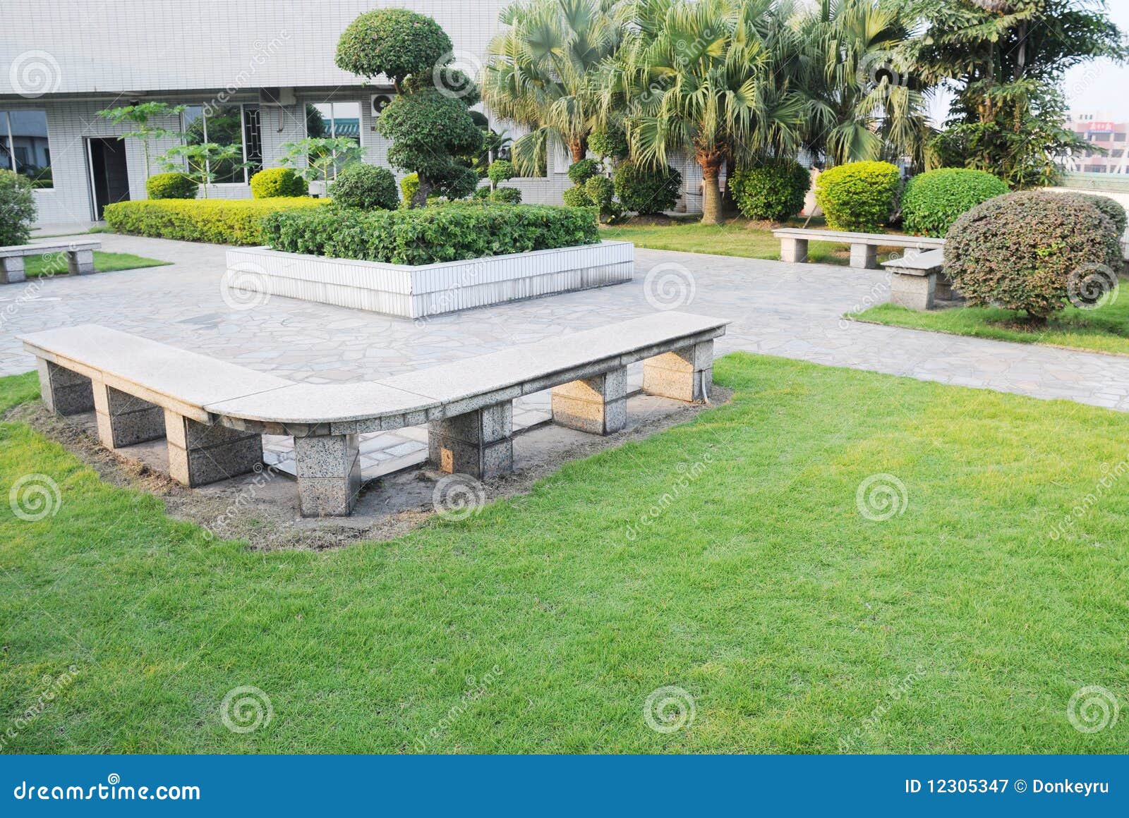 Roof garden stock image. Image of roof, tropical, gardening - 12305347