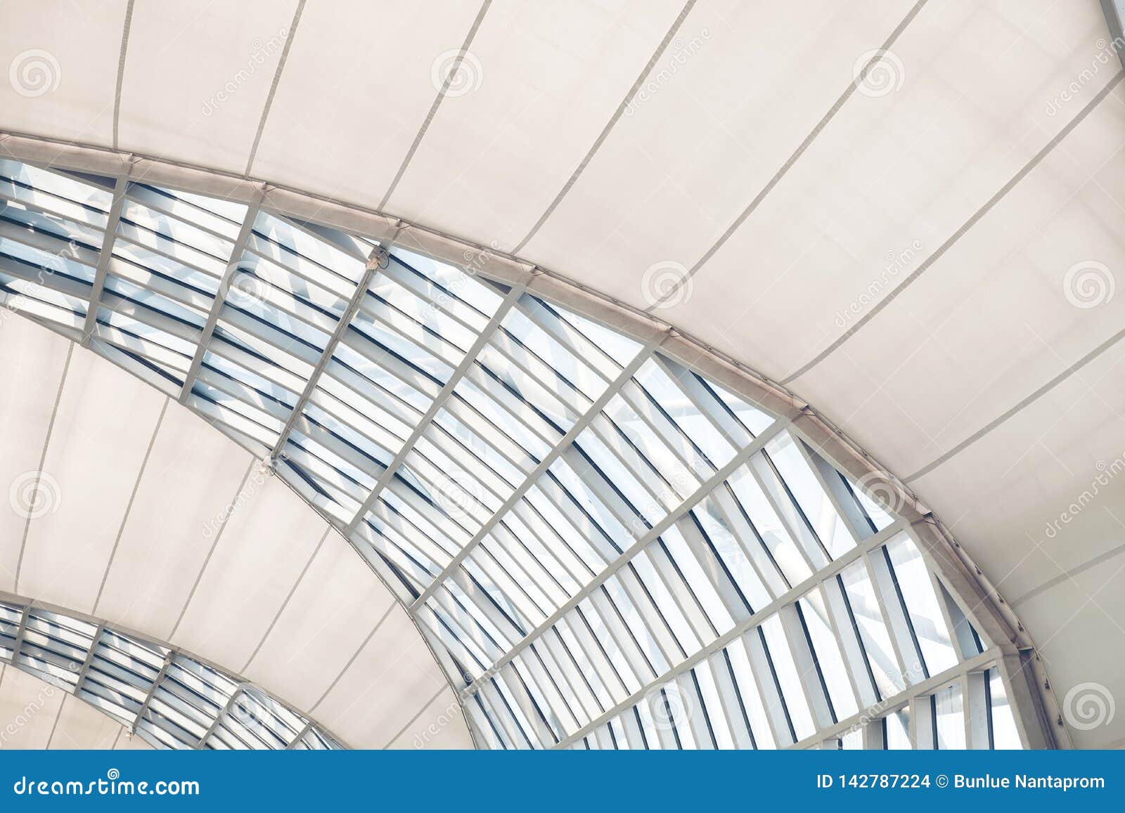 Roof Glass of Moden Buildings, Frames of Structural Glazing. Abstract ...