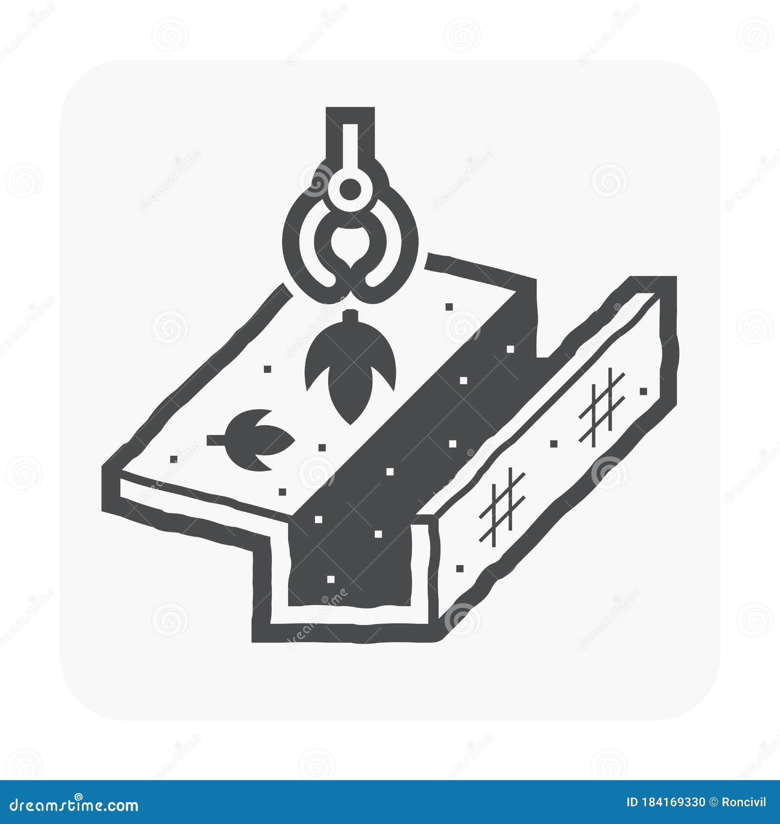 Gutter cleaning icon stock vector. Illustration of downspout - 184169330