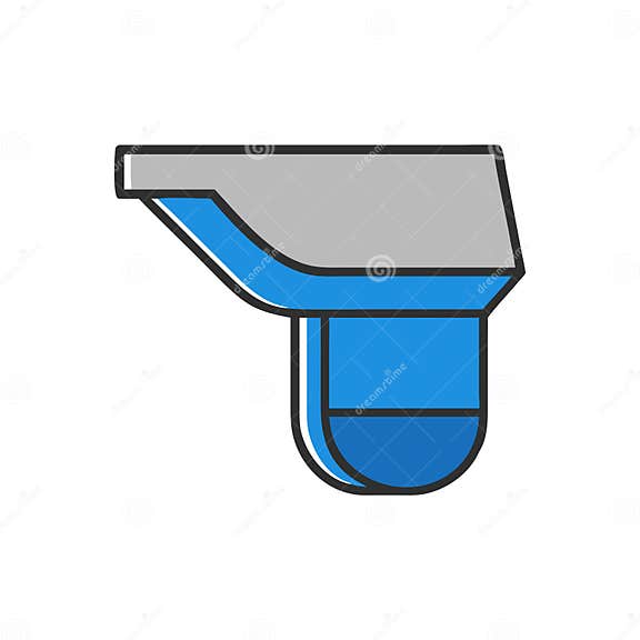 Roof Gutter End Cap Design for Optimal Drainage Stock Illustration ...