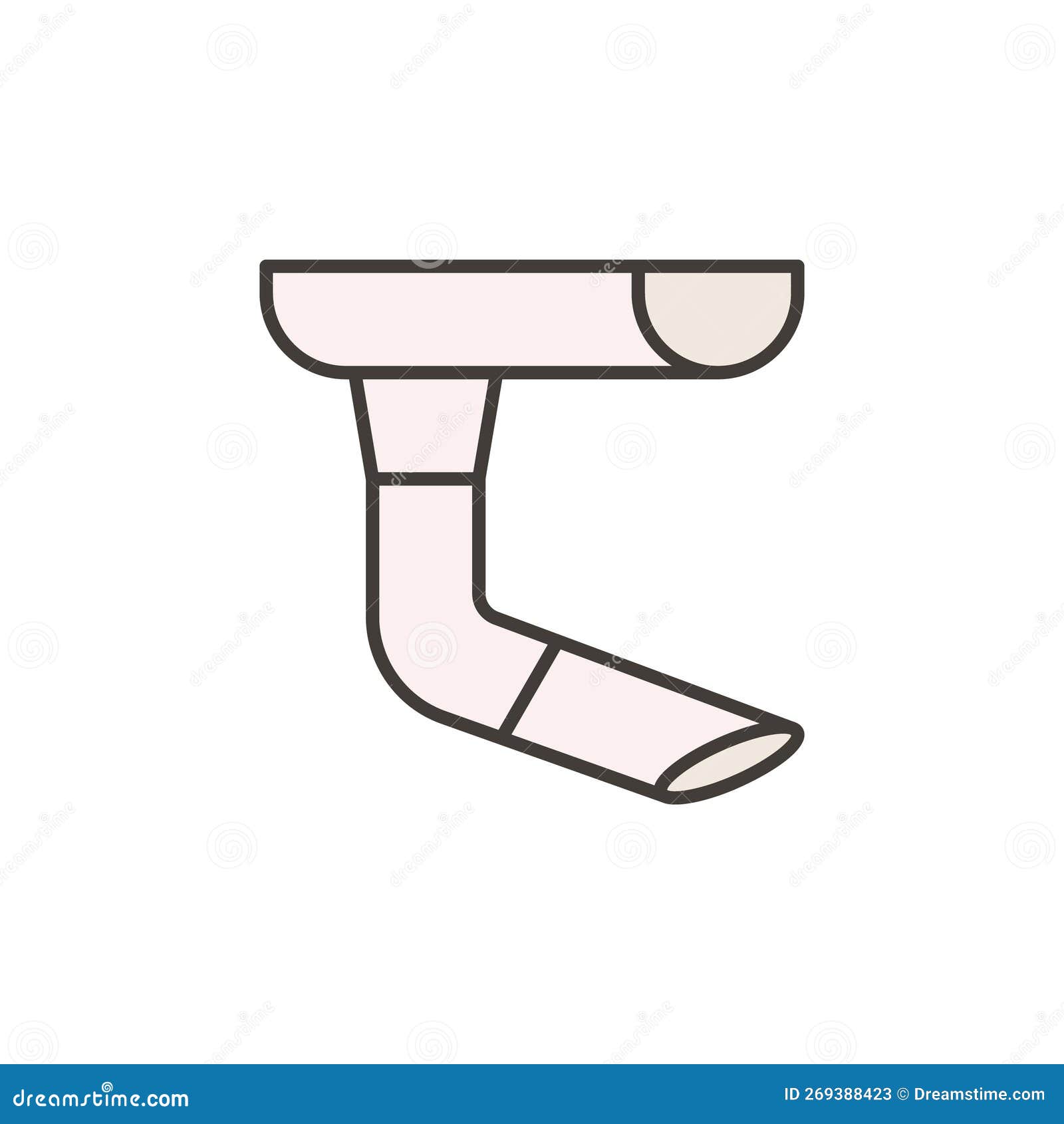 Roof Gutter Vector Concept Colored Icon or Symbol Stock Illustration ...