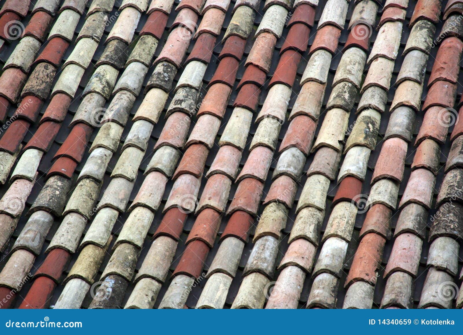 Roof Italian Tile stock image. Image of italy, backgrounds - 14340659