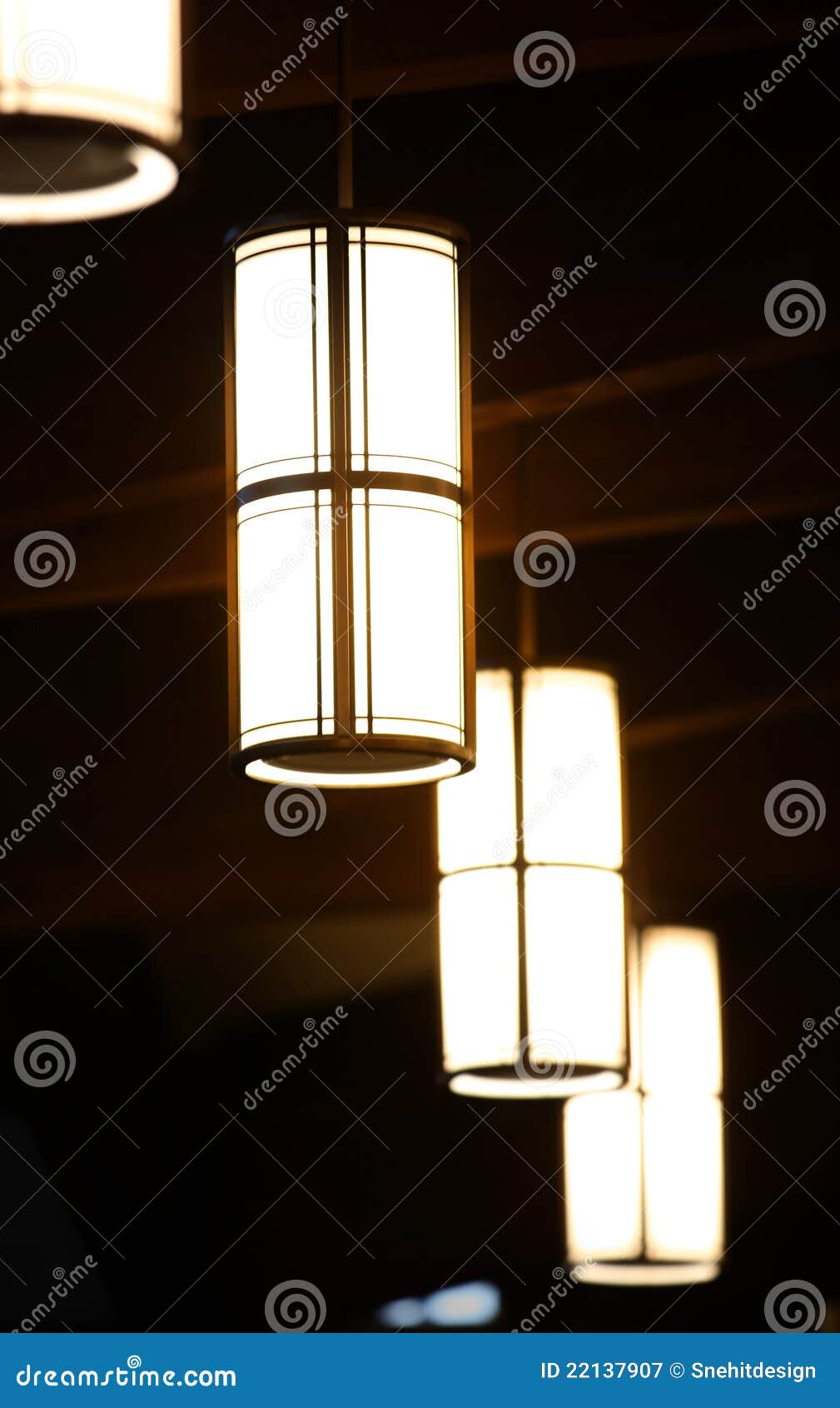 Roof lamps stock image. Image of tall, light, brightly - 22137907